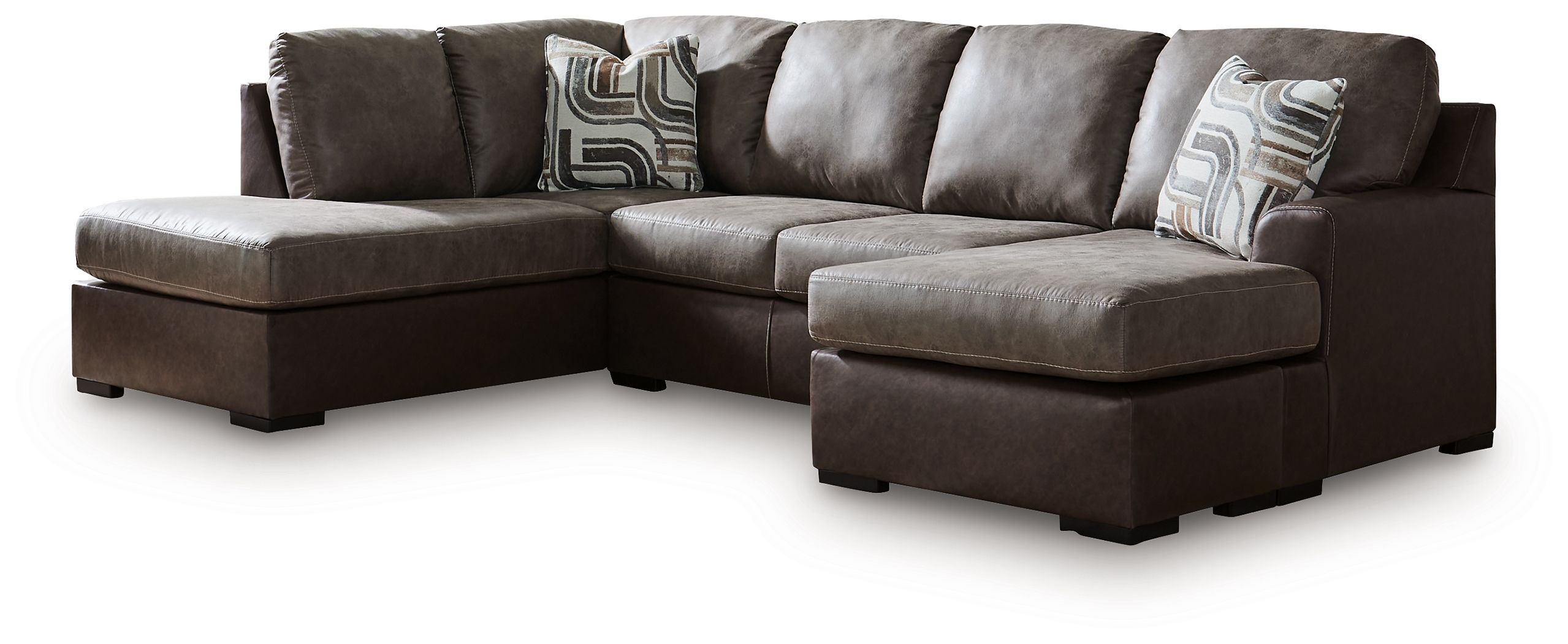 Ashley Furniture Castille Way – 2-Piece Sleeper Sectional With LAF ...