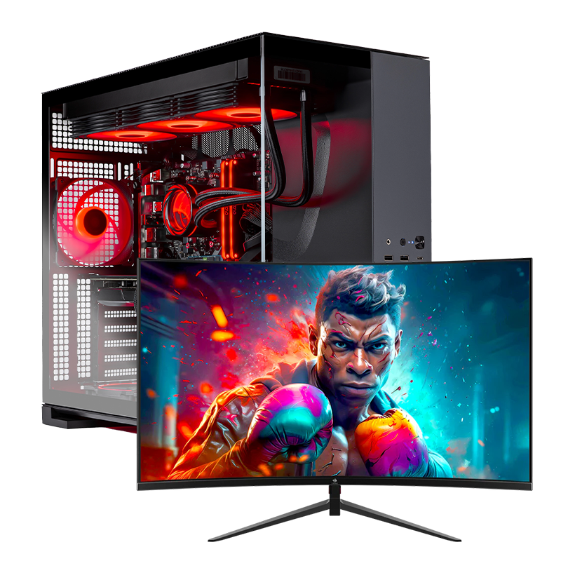 Skytech – Viper Gaming PC + 27″ Curved Monitor – Ryzen 7 5700 – NVIDIA ...