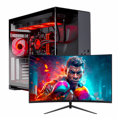 Skytech – Viper Gaming PC + 27″ Curved Monitor – Ryzen 7 5700 – NVIDIA ...